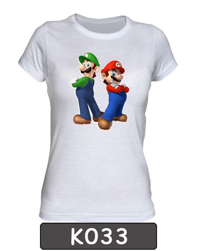Remera estampada Mario Bros. K033 - Monarqui Remeras